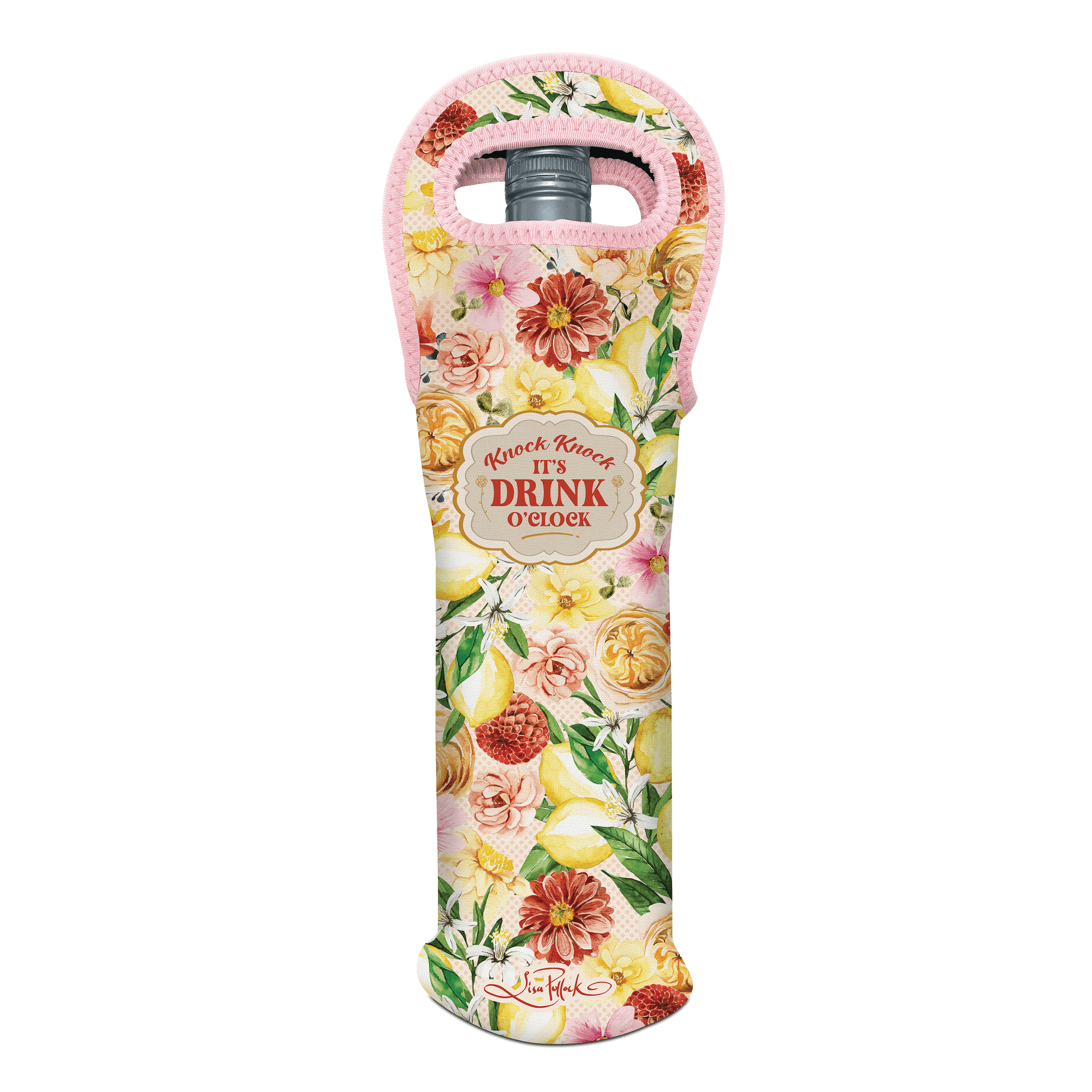 Bottle Cooler - Knock Knock Drink O’Clock | Bewitched Flowers & Gifts