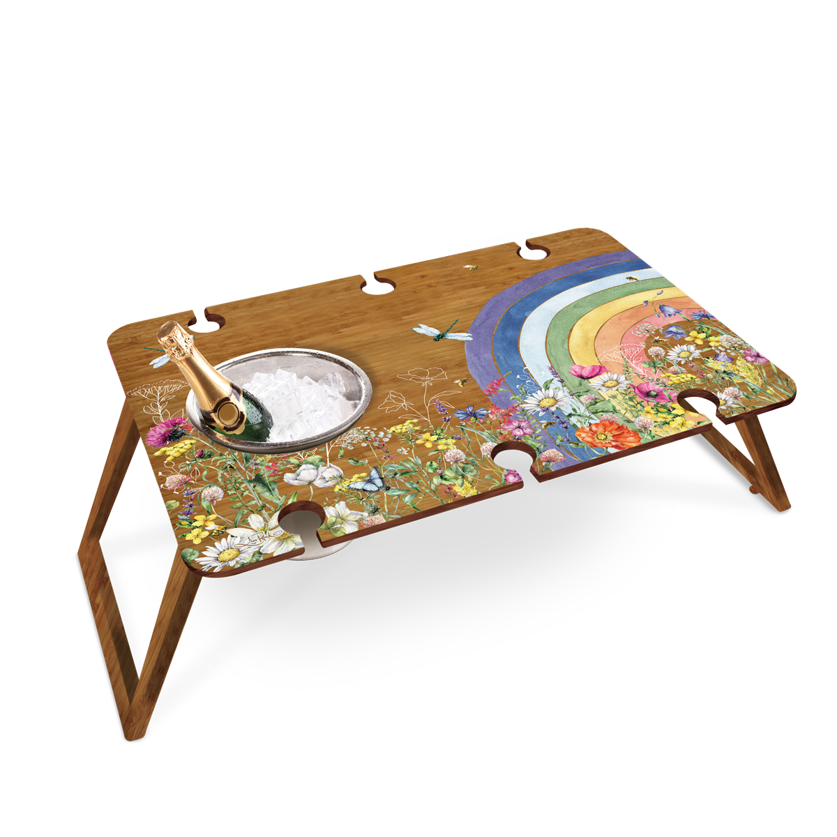 Wildflower Rainbow Large Picnic Table | Bewitched Flowers & Gifts